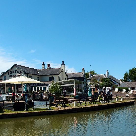 Foxton Locks Canal Cruise & Market Harborough